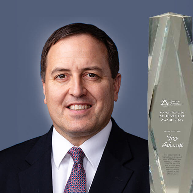 2023 March Fong Eu Achievement Award Recipient: Jay Ashcroft | NNA