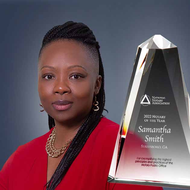2022 Notary of the Year: Samantha Smith | NNA