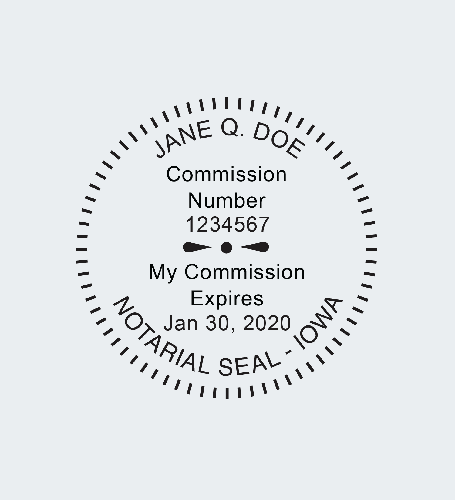 Iowa Notary Seals | NNA