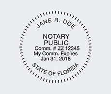 Florida Notary Seals | NNA