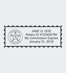 Texas Notary Seals | NNA