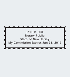 New Jersey Notary Seals | NNA