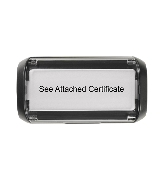 See Attached Certificate Stamp | NNA