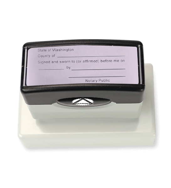 Washington Jurat Stamp | NNA