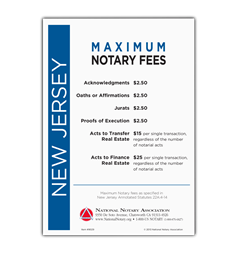 Certificates & Forms | New Jersey | NNA