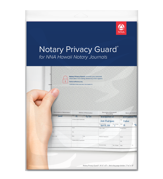 Notary Privacy Guard® - Hawaii | NNA
