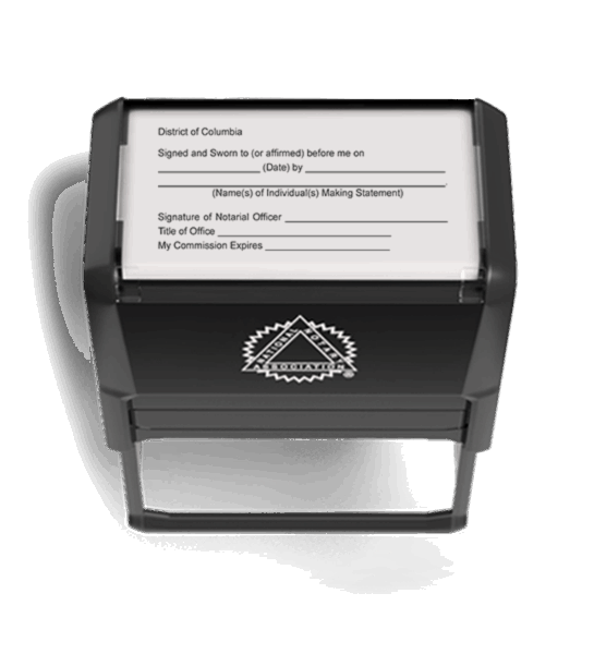 Washington DC Notary Jurat Stamp | NNA