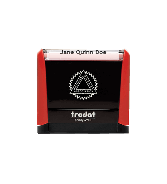 Notary Name Stamp | NNA