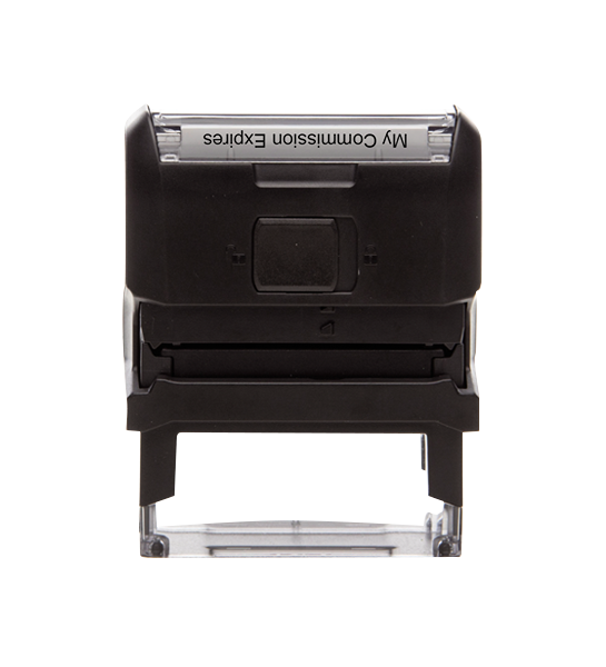 Notary Commission Date Blank Line Stamp | NNA